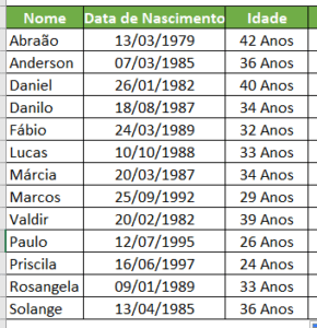 Como calcular idade no Excel (anos e meses) - Excel de Respeito